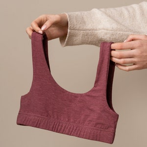 Bra Hemp Organic Cotton Women Underwear Ethical Hemp Bra Eco-friendly ...