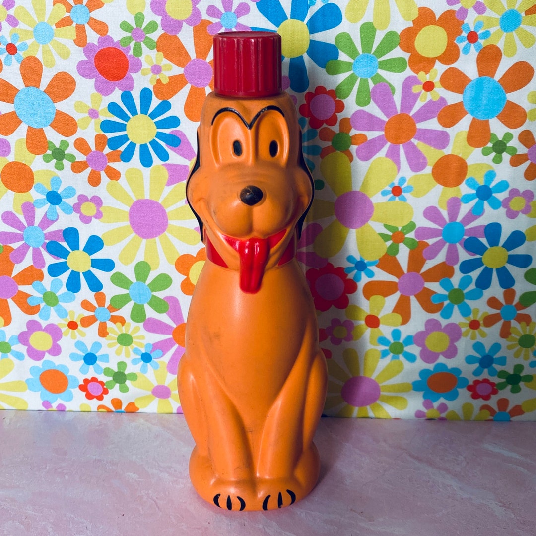 Vintage 1960s Soaky Bottle Pluto Walt Disney Colgate-palmolive ...