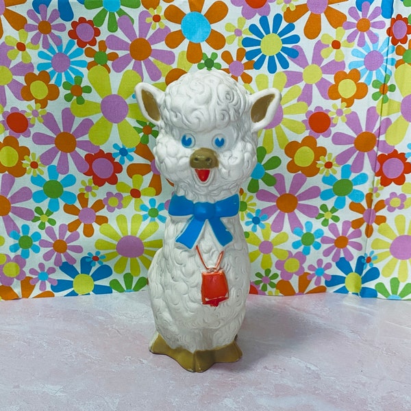 Lamb Squeak Toy - Etsy