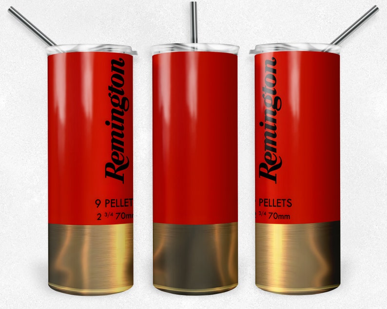 Shotgun Shell Tumbler, Shotgun Bullet Tumbler, 20 Oz Skinny Tumbler ...