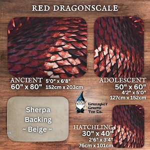 Dragonscale Blankets | Cozy Fantasy Throws for Gaming, Home Decor and ...