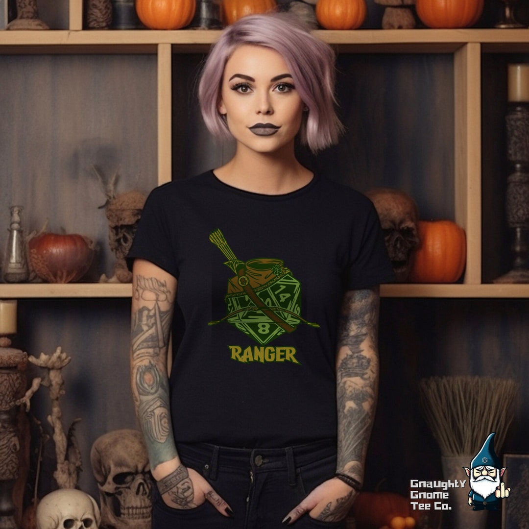 Dnd RANGER Tshirt A D20 Tshirt for Rangers From Dnd BG3 - Etsy