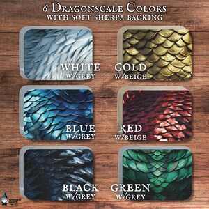 Dragonscale Blankets | Cozy Fantasy Throws for Gaming, Home Decor and ...