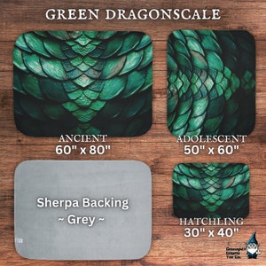 Dragonscale Blankets Cozy Fantasy Throws for Gaming, Home Decor and ...