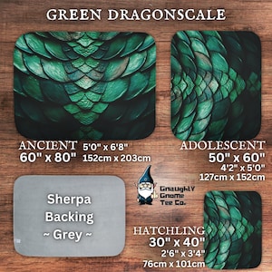 Dragonscale Blankets | Cozy Fantasy Throws for Gaming, Home Decor and ...