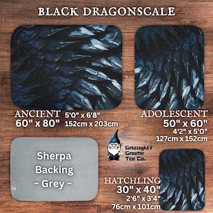 Dragonscale Blankets | Cozy Fantasy Throws for Gaming, Home Decor and ...