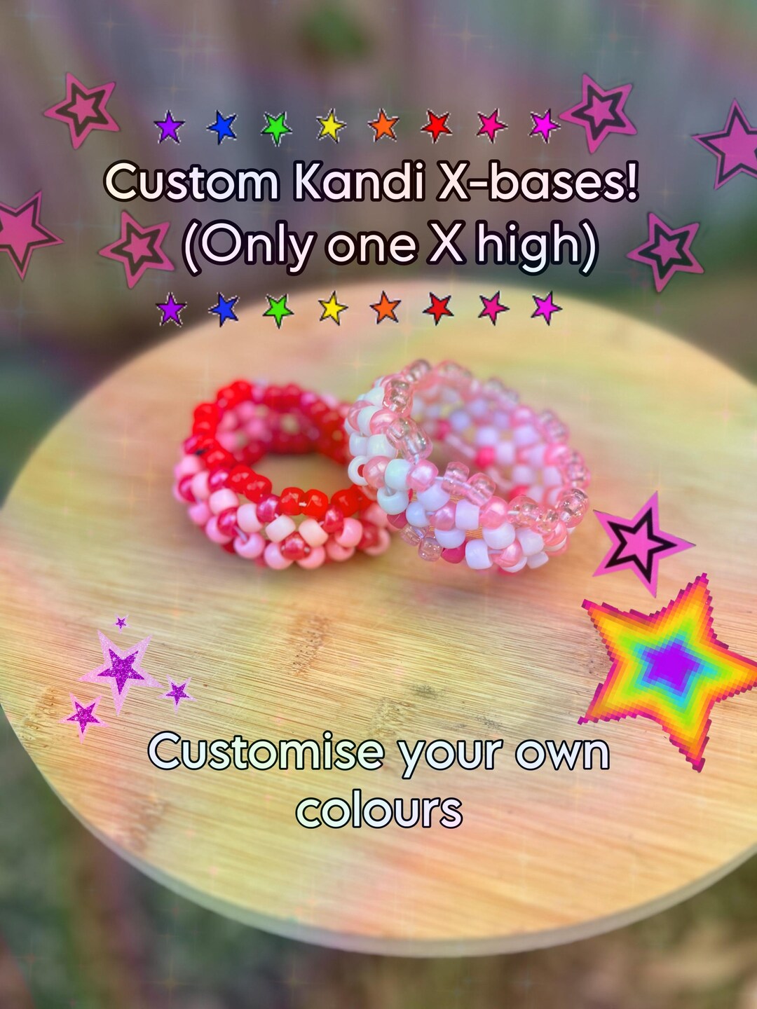 Custom Kandi X Bases - Etsy Australia