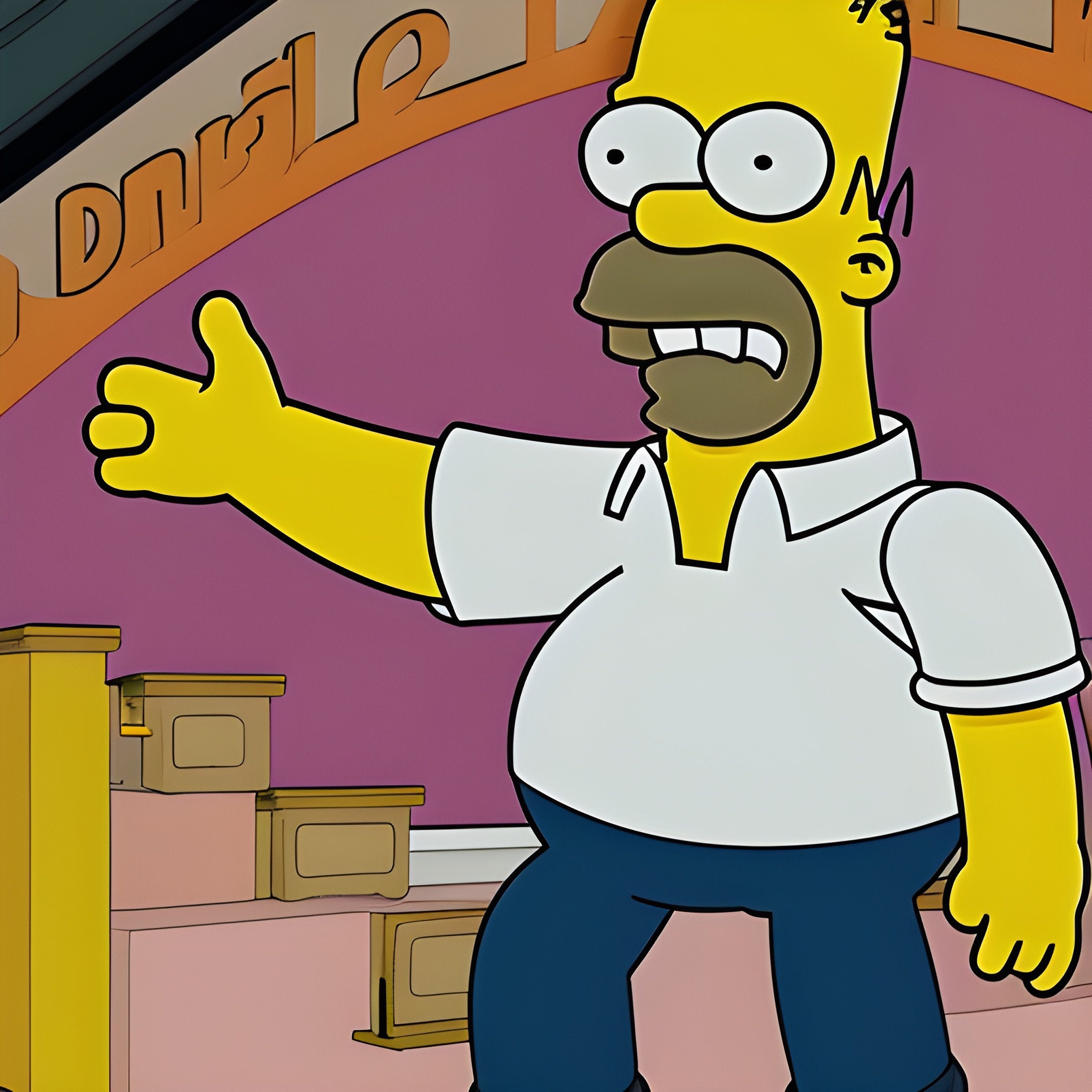 Unusual Simpsons - Etsy