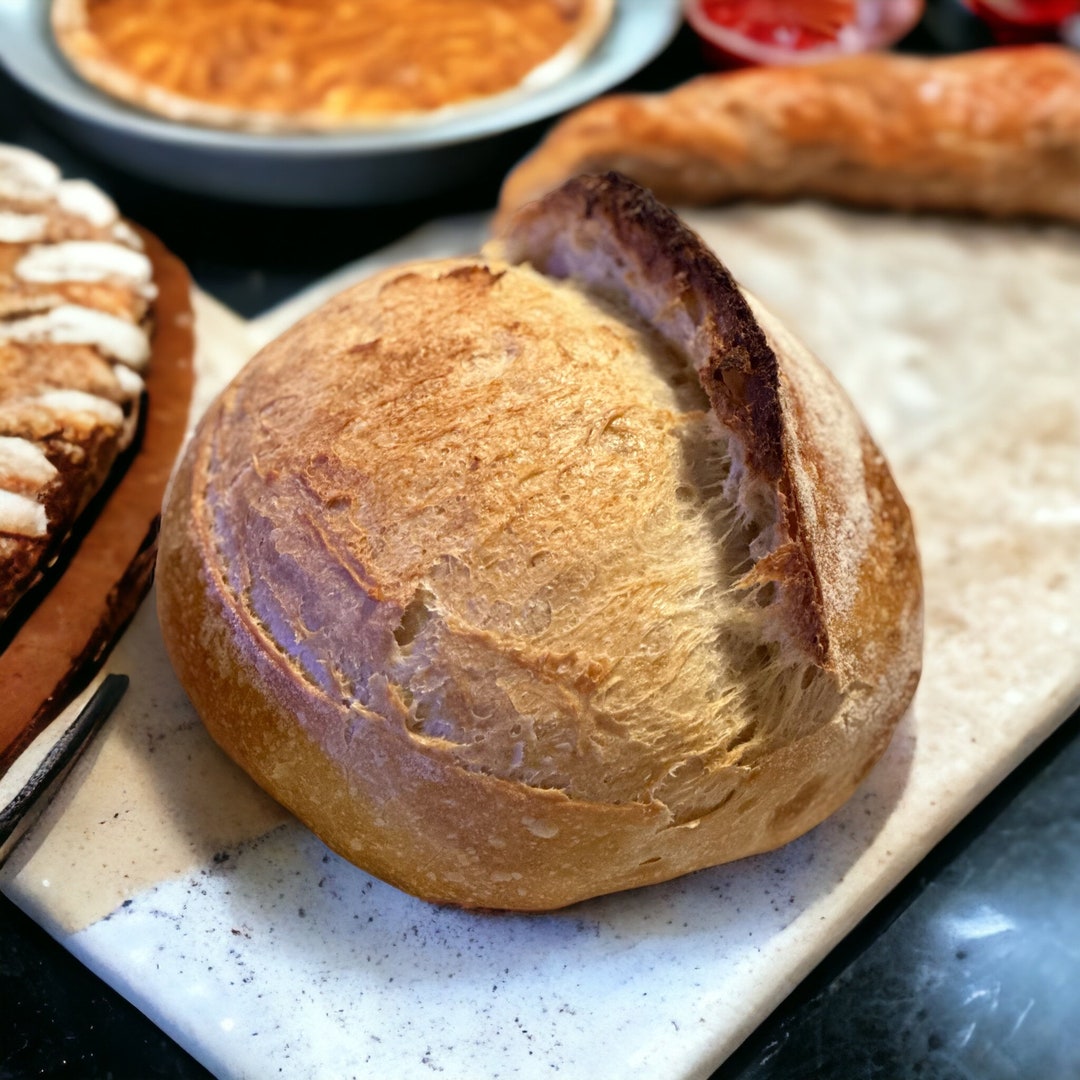 Beginners Basic Sourdough Starter Kit With Weck Tulip Jar, San ...