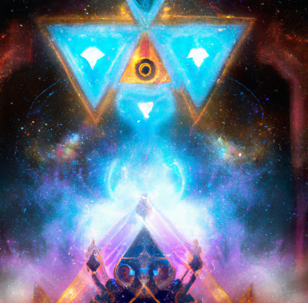 Centerro I - Cosmic Symbols - Digital Art - Deep Space - Deep Fried ...