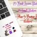 Book Lovers Printable Stickers, Cute Stickers, Stickers for Book Lovers ...