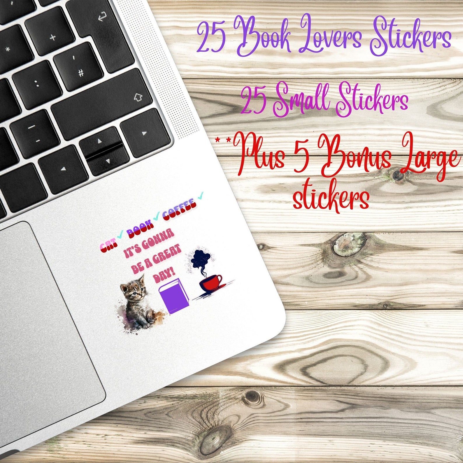 Book Lovers Printable Stickers, Cute Stickers, Stickers for Book Lovers ...