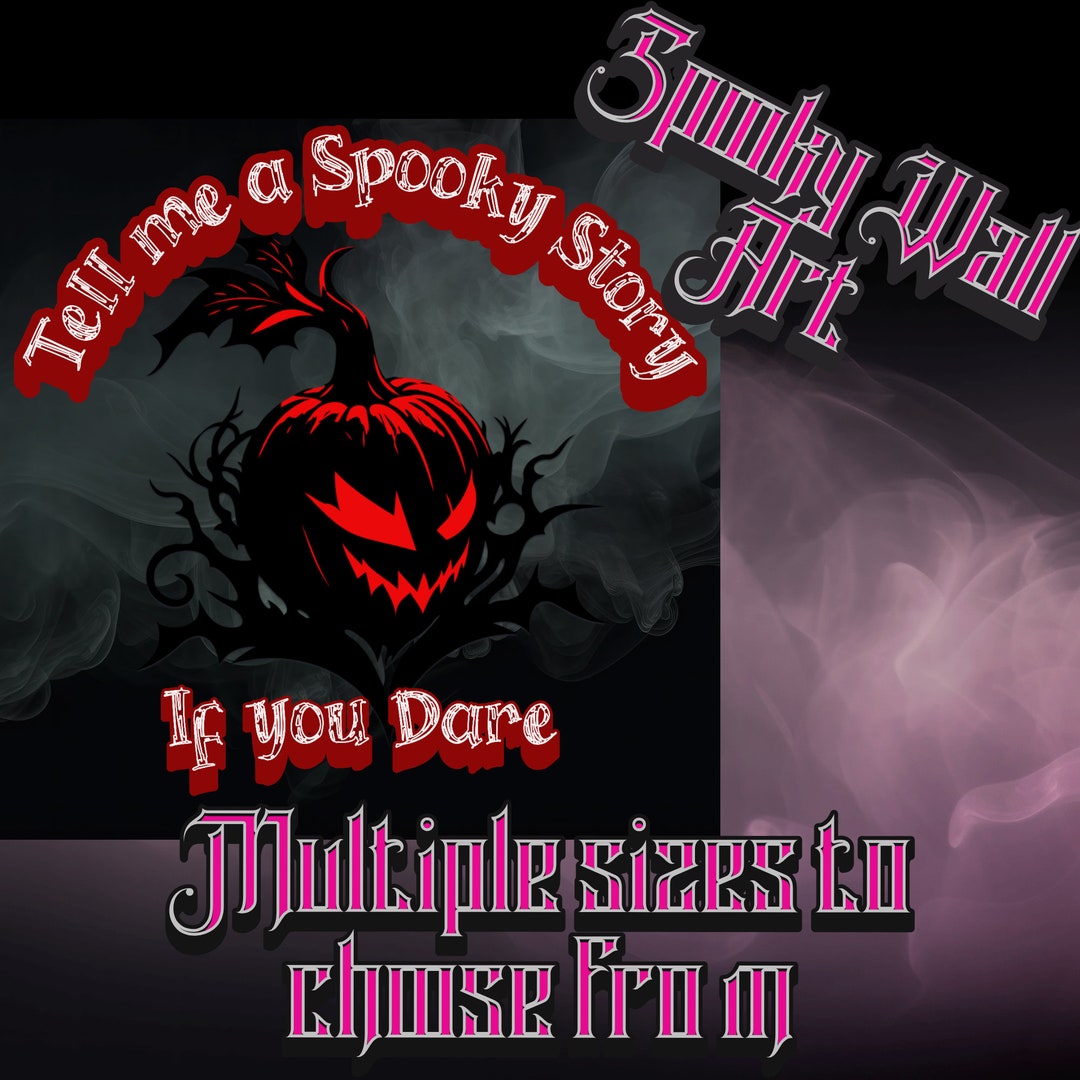 Spooky Halloween Printable Art, Gothic Pumpkin Decor, Christmas ...