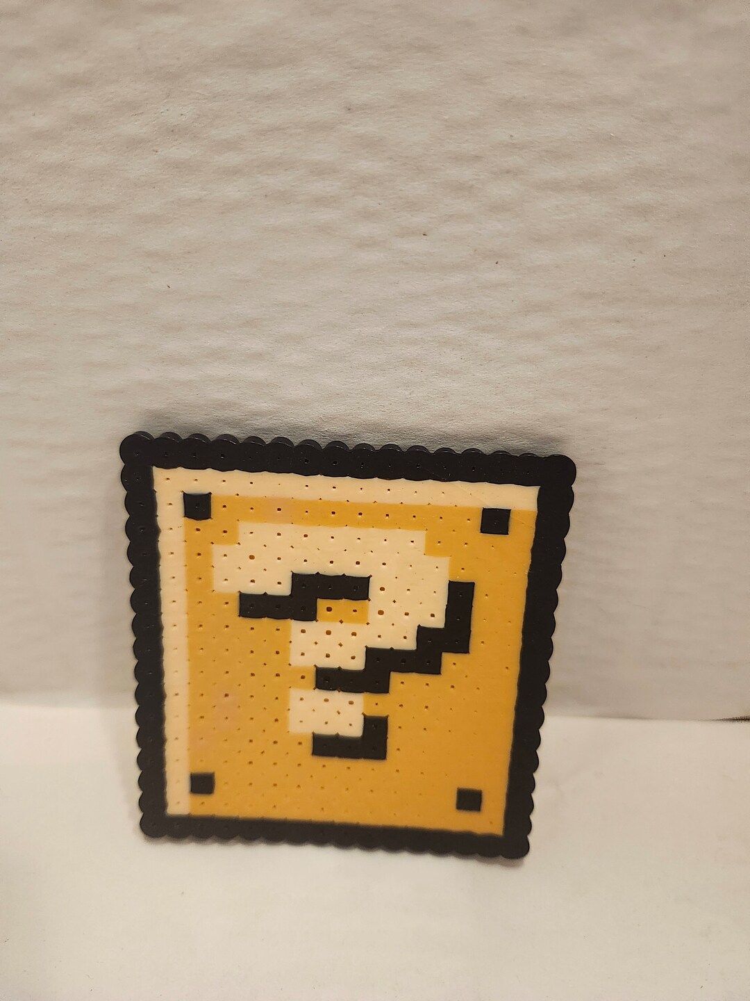Question Block From Mario in Perler Beads - Etsy
