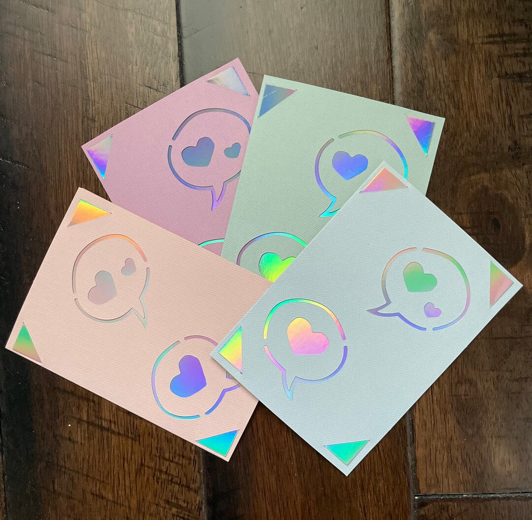 Conversation Hearts Valentines Day Card - Etsy