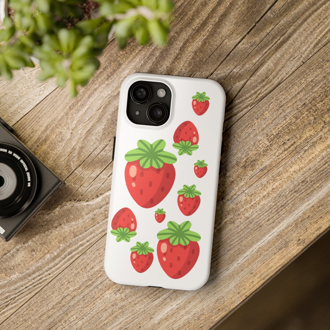 Berry Sweet Strawberry Fruit Tough Phone Cases - Etsy