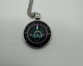 Bill Cipher Keychain - Etsy