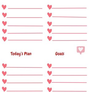 Printable and Editable to Do List Template for 2 Pcs - Etsy