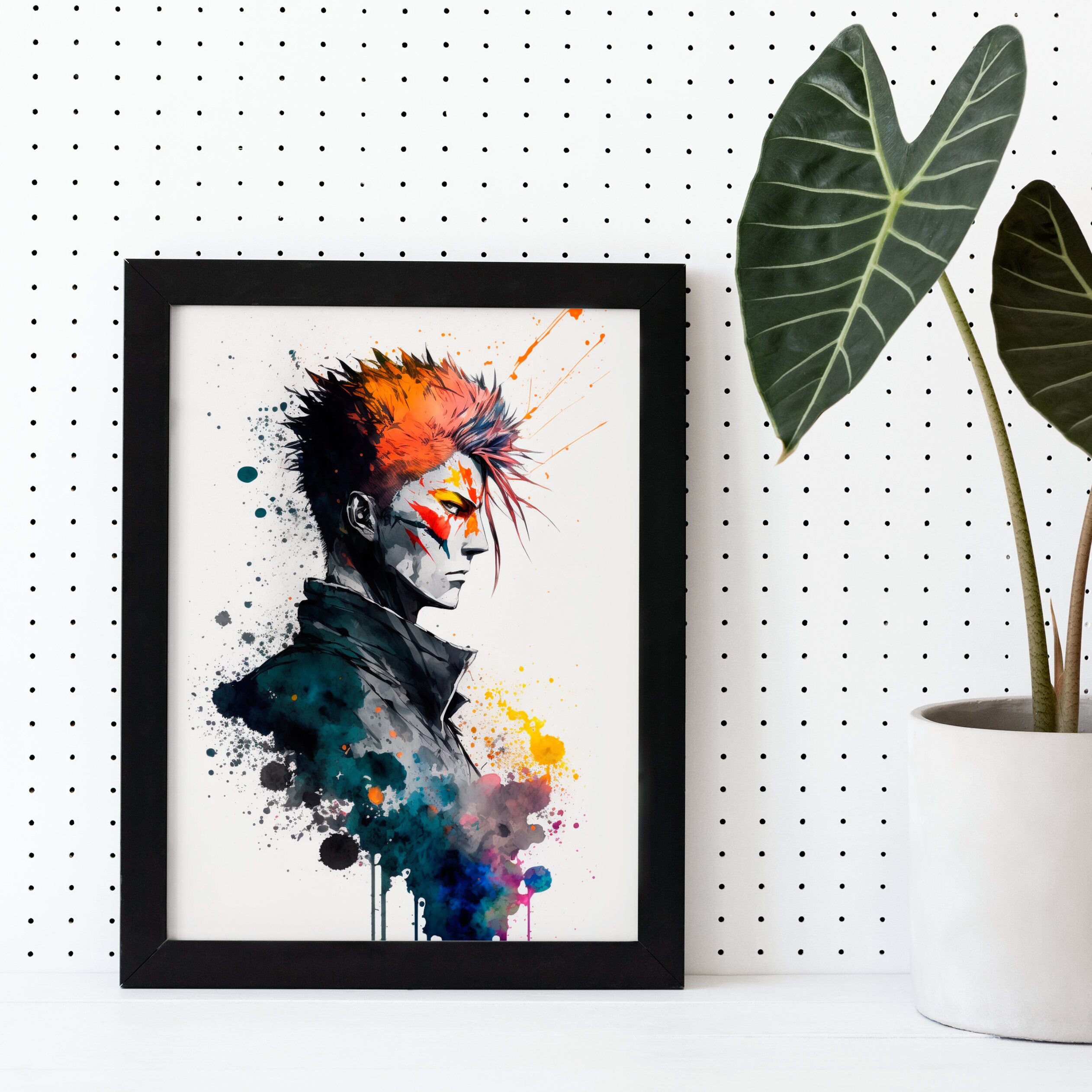 Anime Bleach Poster Superhero Watercolor Bleach Poster Anime - Etsy