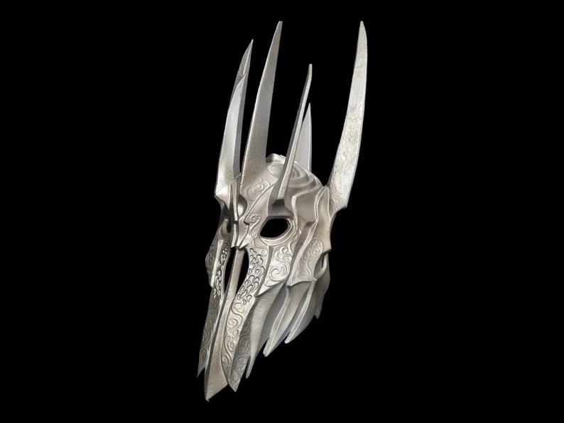 Sauron-the Dark Lord-the Necromancer-helmet-mask-replica-lord of the ...