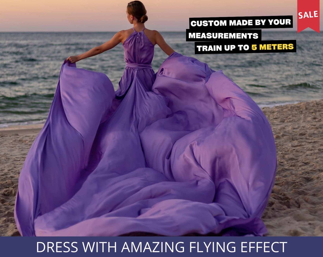 Flying Dress for Photoshoot Long Flying Dress for Photoshoot Flyaway ...