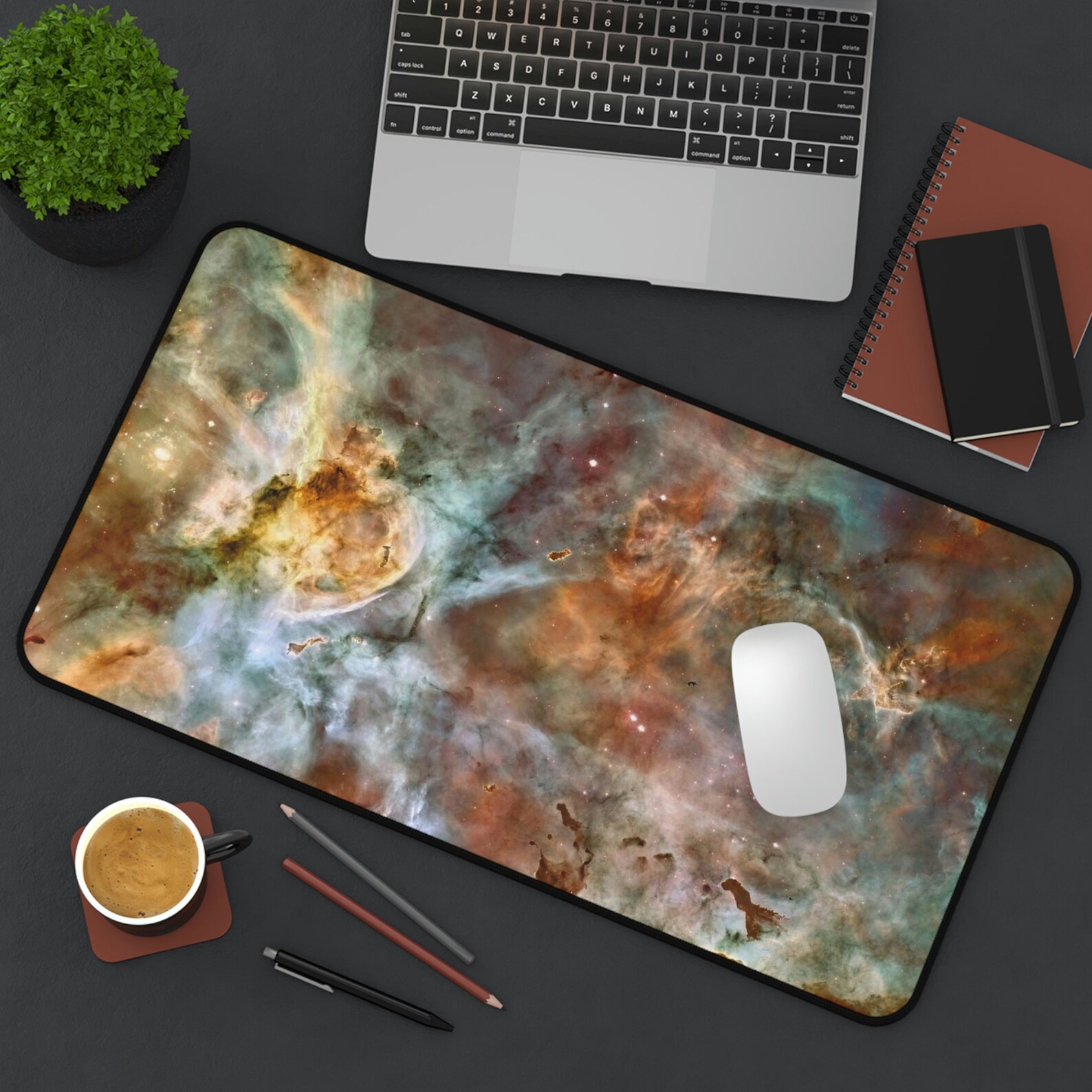 Carina Nebula Desk Mat - Computer Office Accessories Outer Space Mouse ...