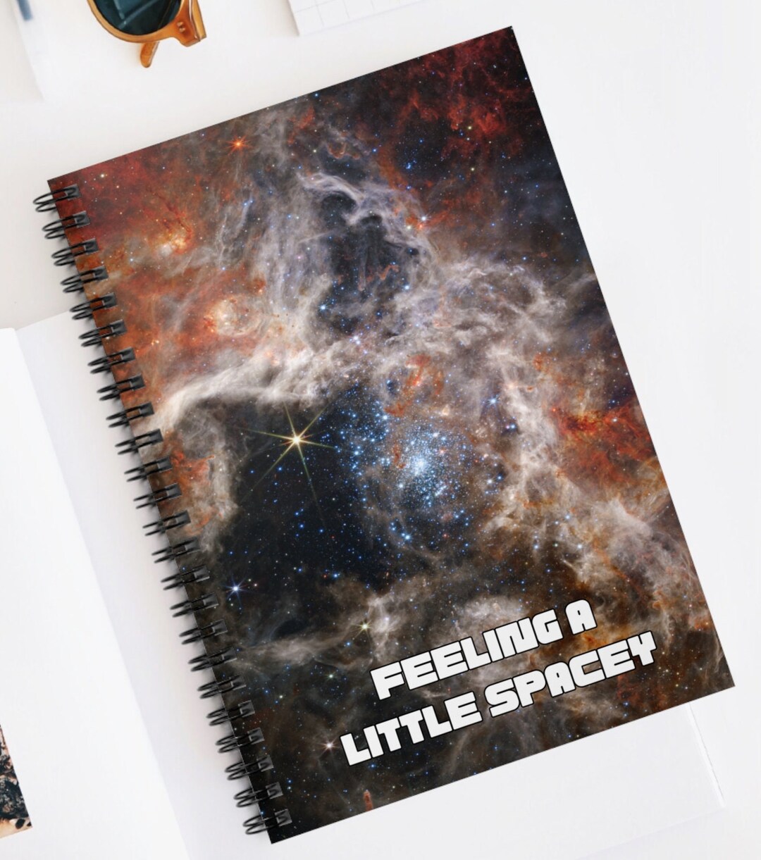 Tarantula Nebula Notebook - Sci-fi Journal Spiral Diary Universe Cosmos ...