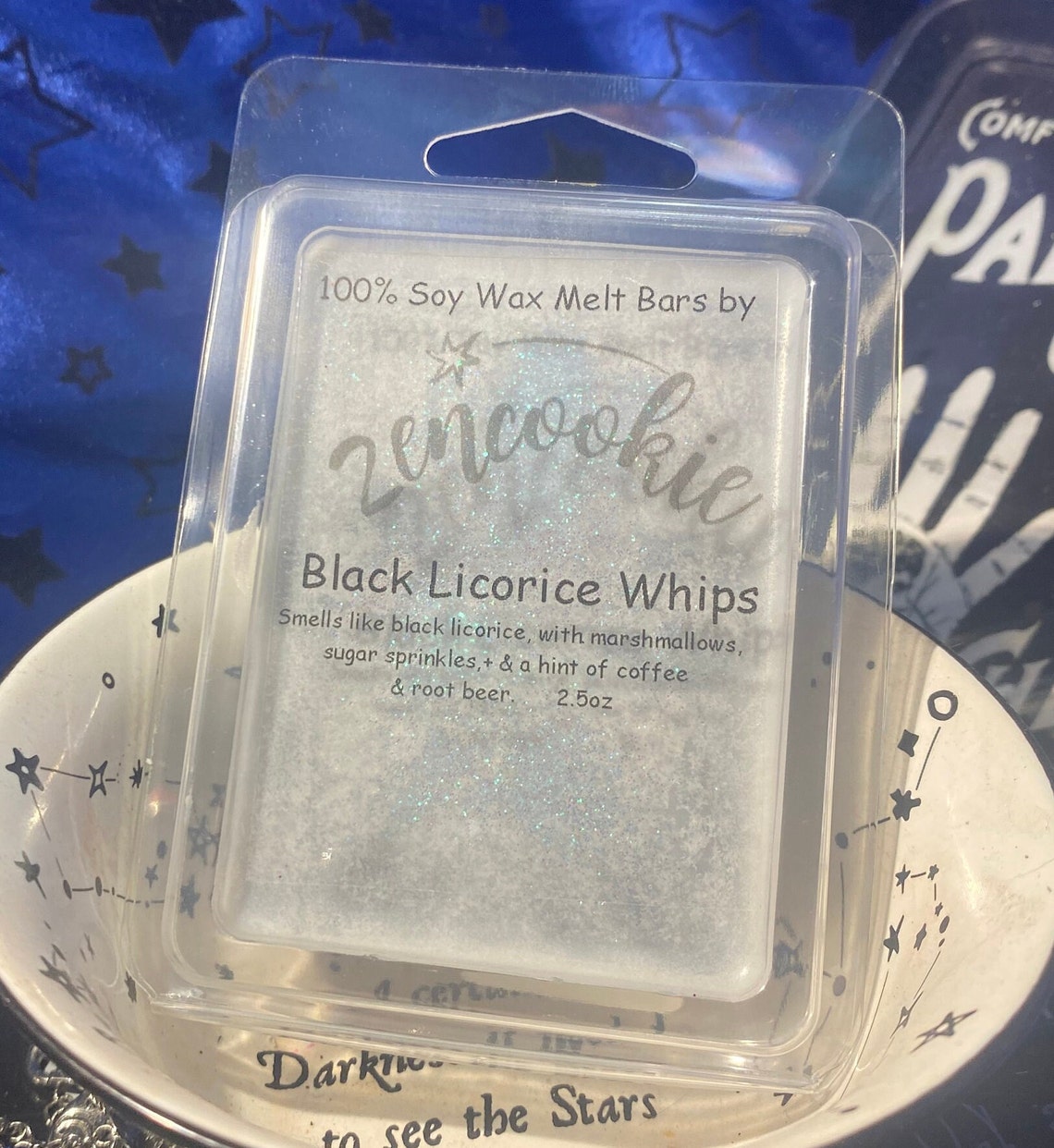 Black Licorice Whips Soy Wax Melt Candy Sweets Small Batch Hand Poured ...