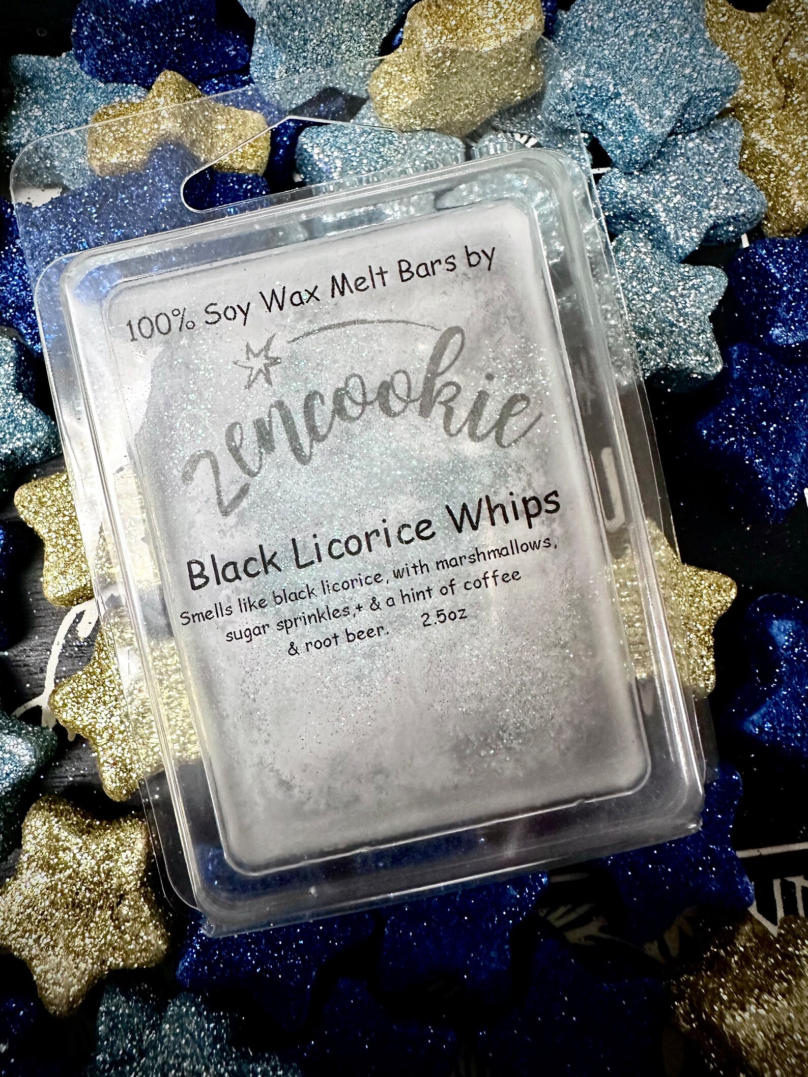 Black Licorice Whips Soy Wax Melt Candy Sweets Small Batch Hand Poured ...