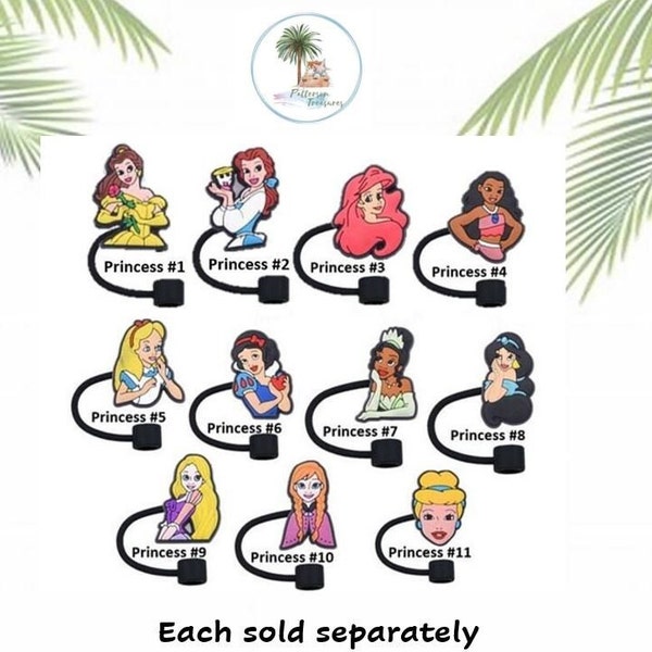 Princess Stanley Straw Topper - Etsy