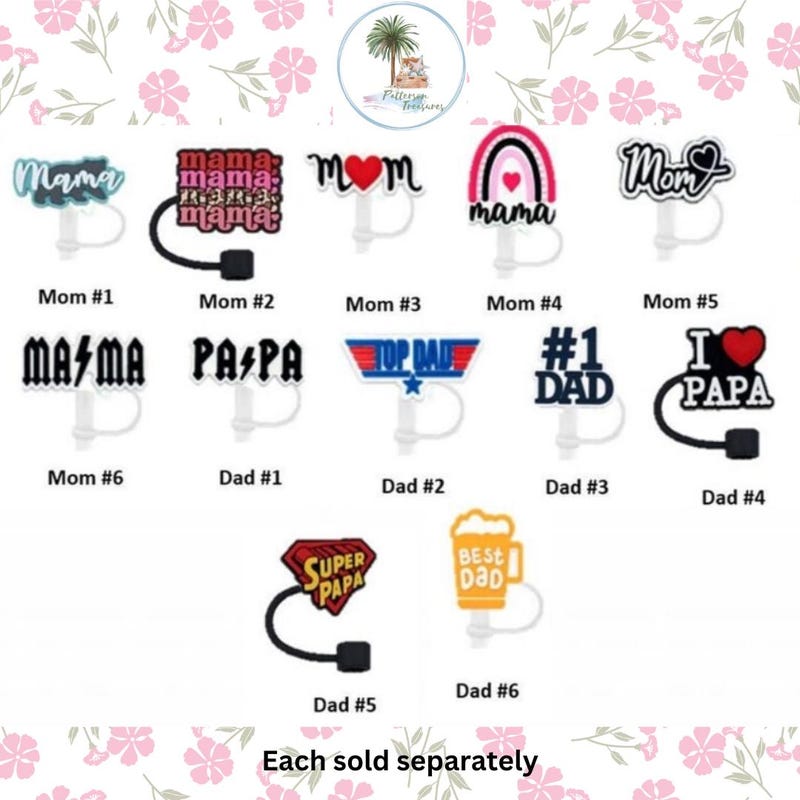 Straw Covers for Dad - Etsy