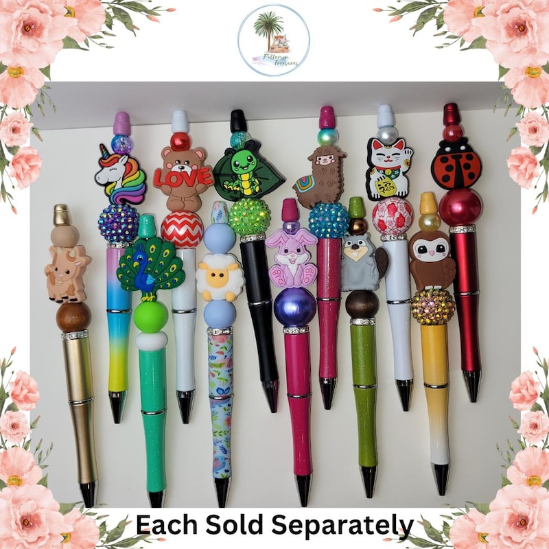 Animal Writing Pens - Etsy