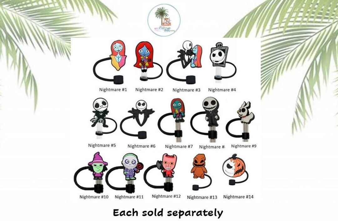 Straw Topper Halloween - Etsy