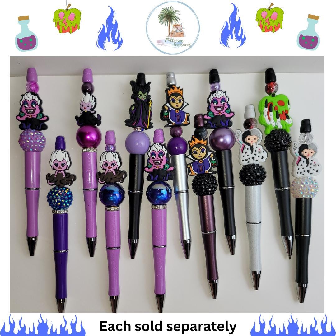 Character Pen | Villain Pen | Office Gift | Focal Pen | Bead Pen ...