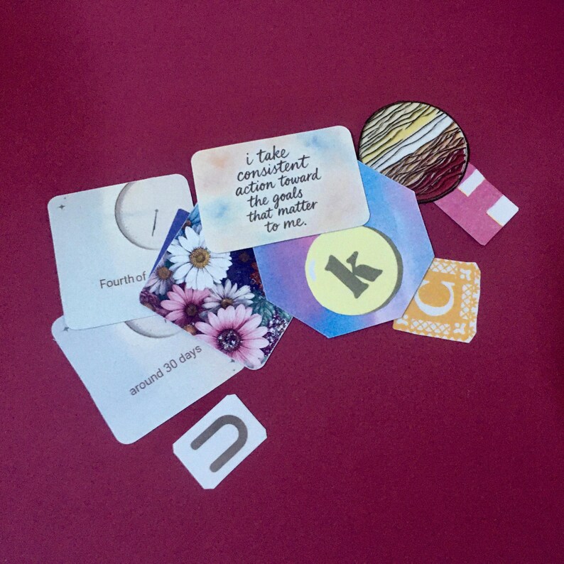 Reading With Oracle Cards, Symbols, Initials, Affirmations, Emojis ...