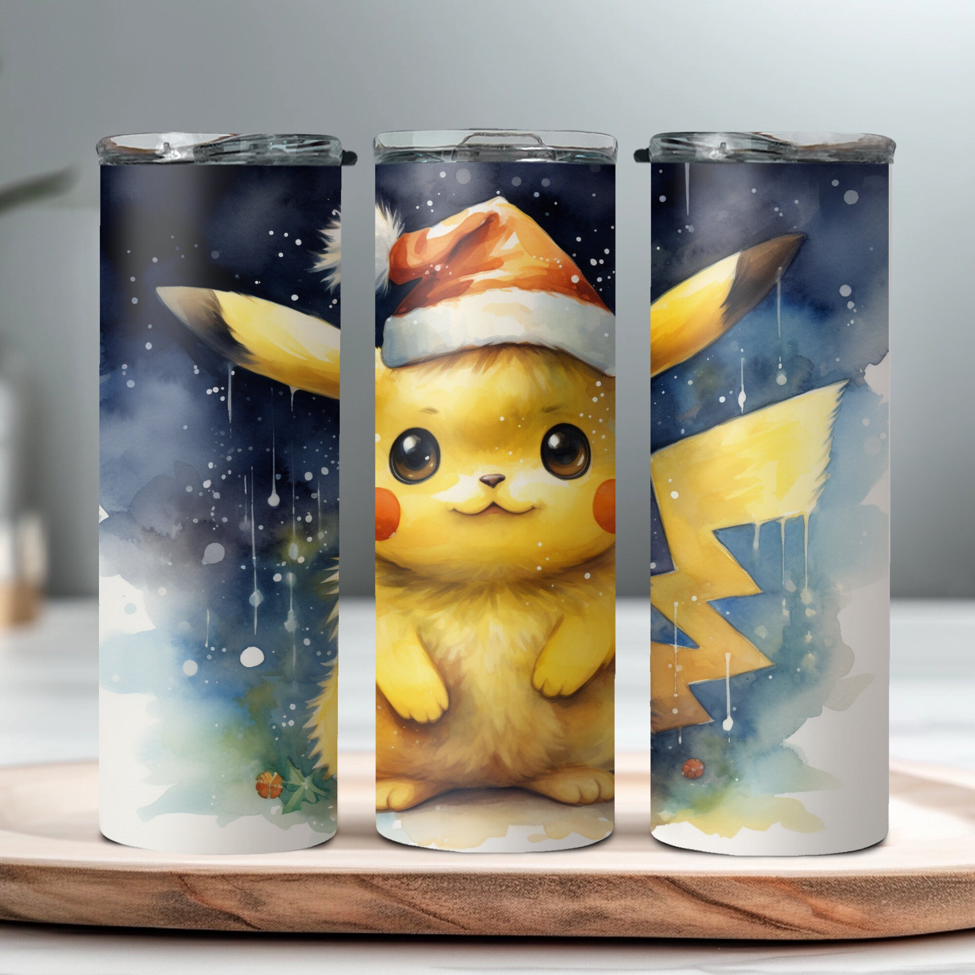 Pokemon Tumbler Wrap Sublimation 20 Oz Skinny Instant PNG - Etsy