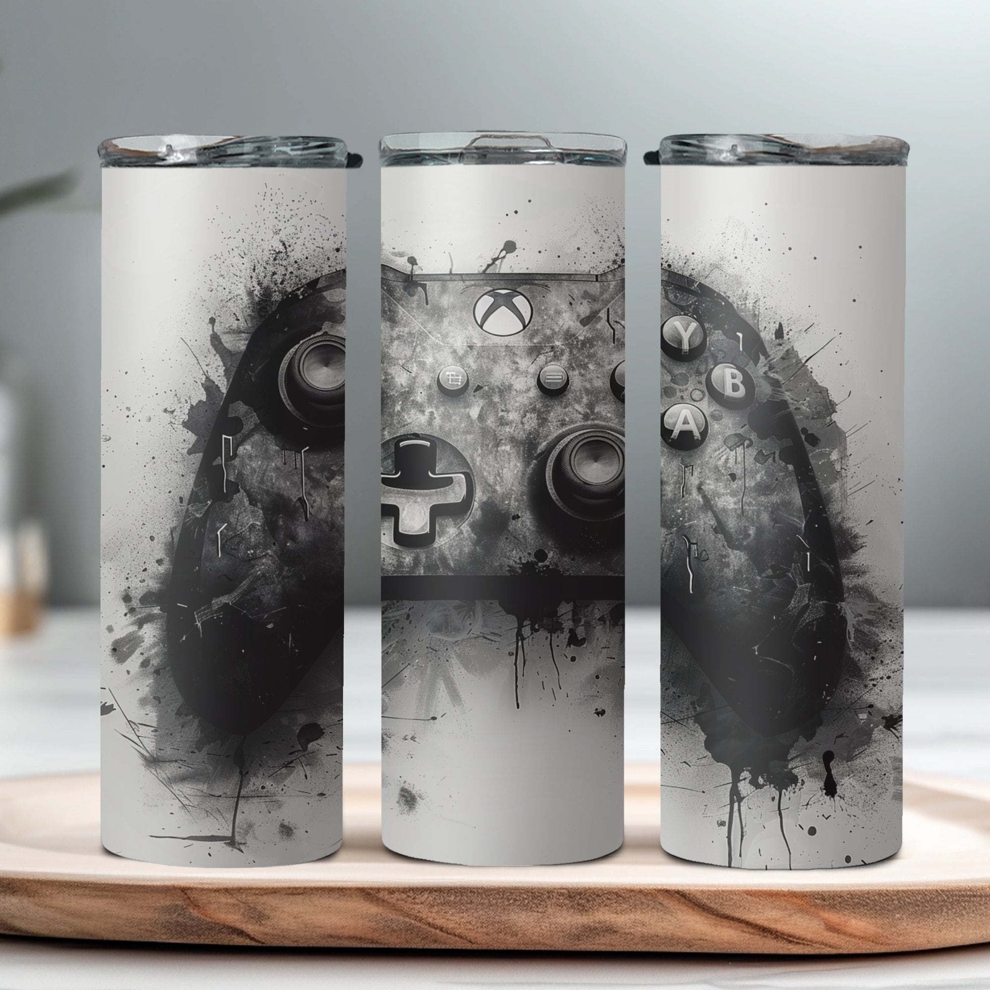 Game Controller Tumbler Wrap, Sublimation 20 Oz, Skinny, Instant PNG ...