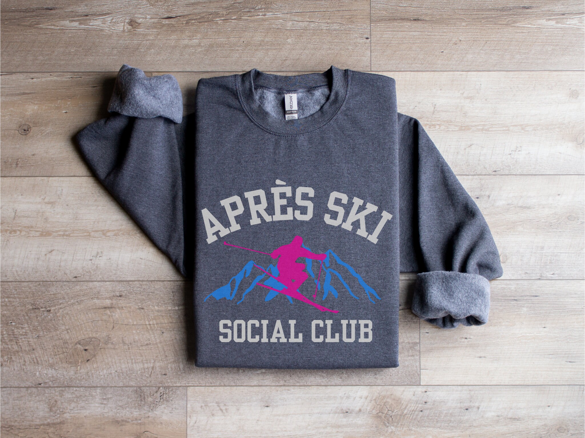 Après Ski Social Club Sweatshirt, Winter Sports, Ski Weekend Trip ...