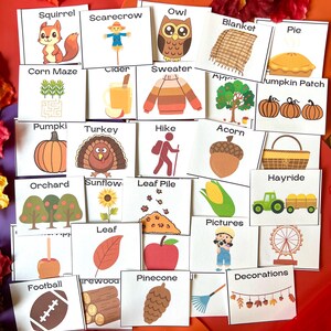 Fall Pictionary, Printable Kids Activities, Fall Activities for ...