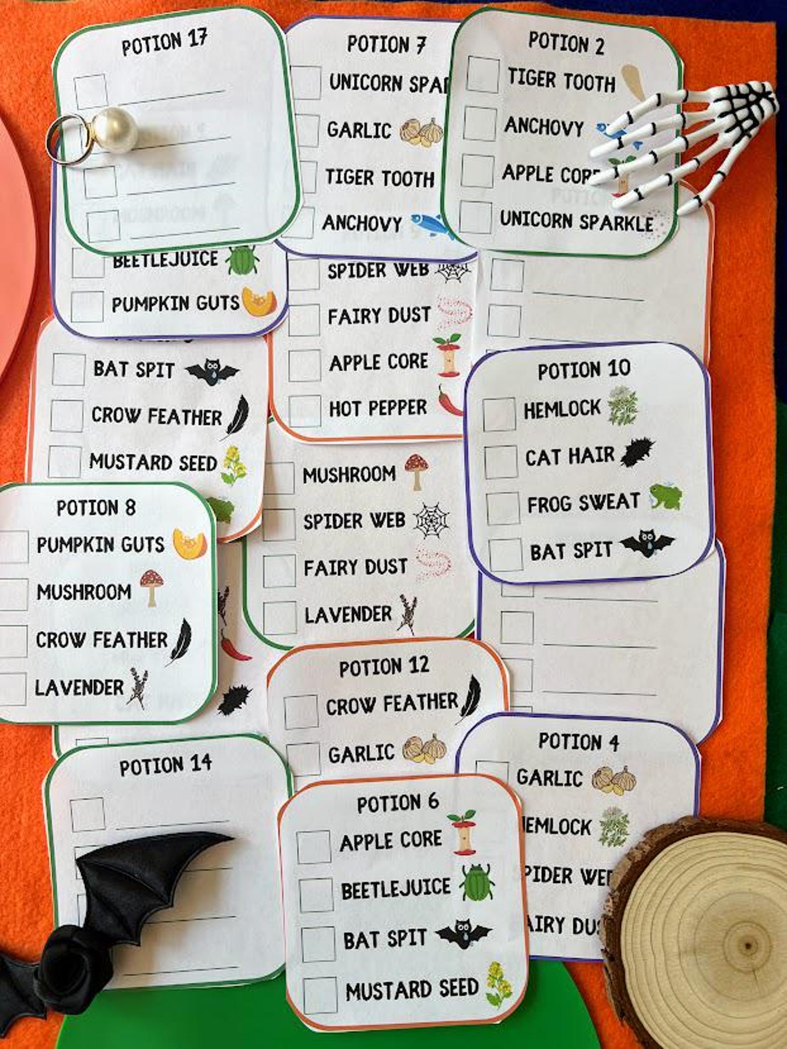 Potions Busy Book Printable, Printable Halloween Kids Activity, Boo ...