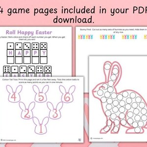 Easter Minute to Win It / Easter Classroom Games / Easter Family Games ...