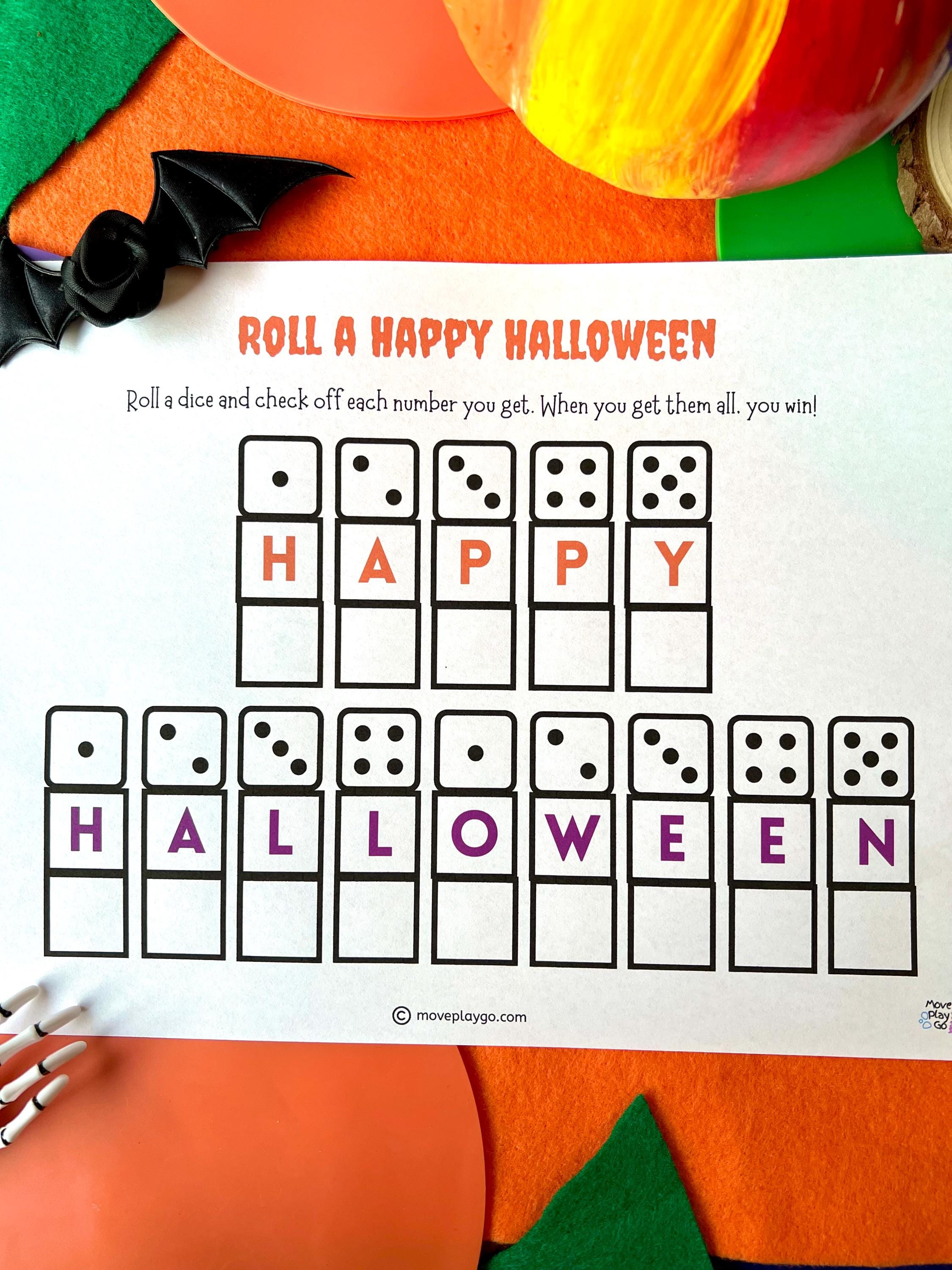 Halloween Minute to Win It, Halloween Games, Halloween Game Printable ...