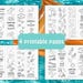 Summer Bookmarks / Printable Bookmarks for Summer Reading / Summer ...