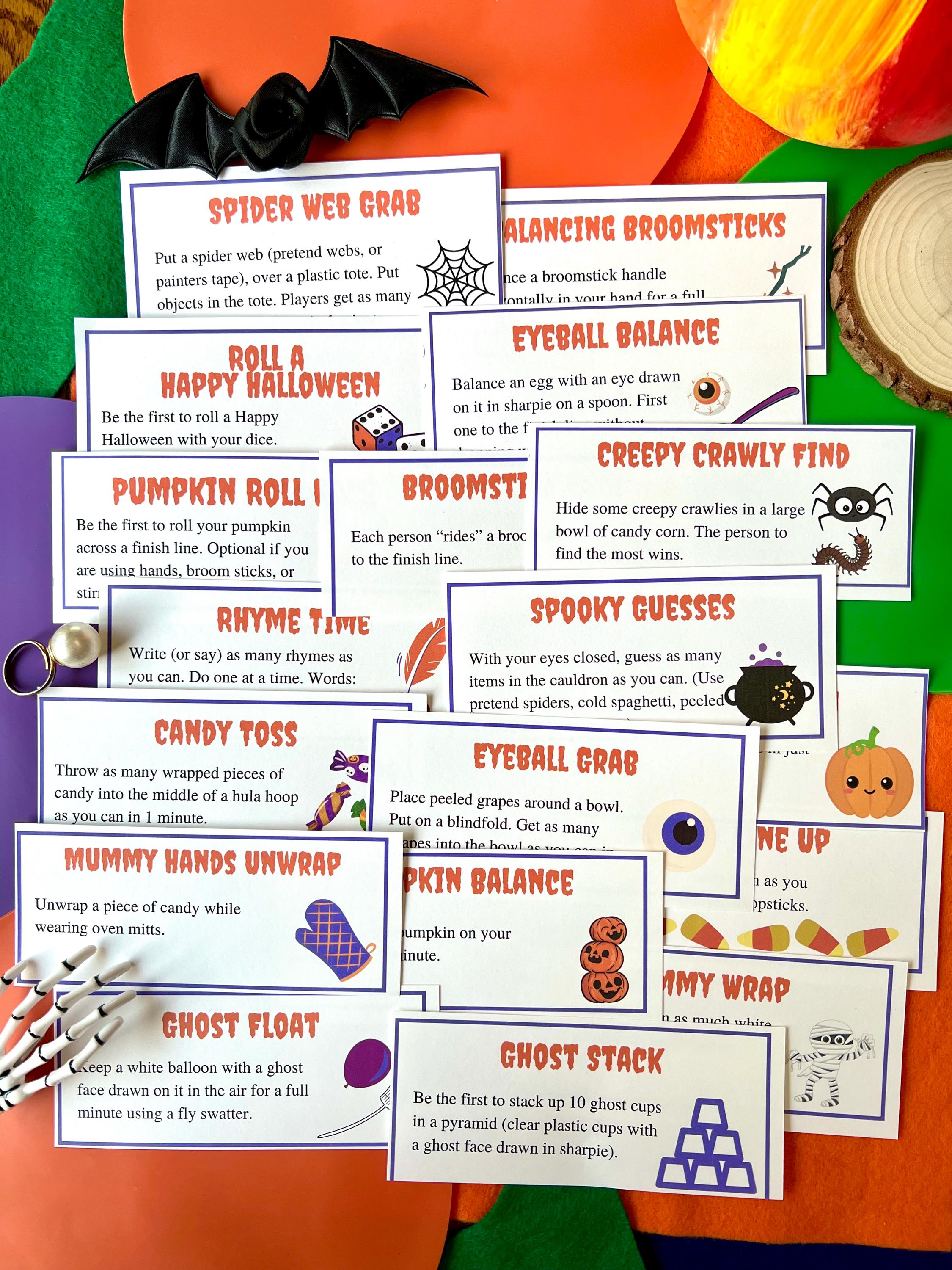 Halloween Minute to Win It, Halloween Games, Halloween Game Printable ...