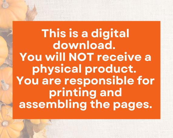 Fall Charades, Printable Kids Activities, Fall Activities for ...