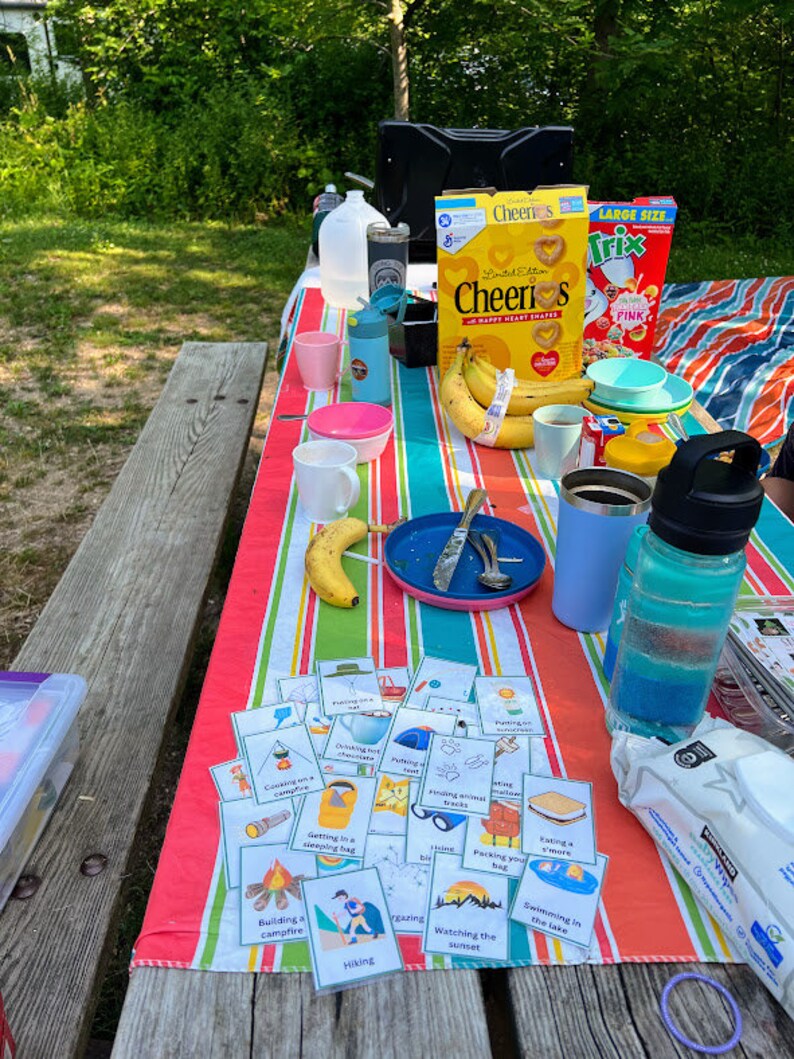 Printable Camping Charades Kids Activities, Camping Game Ideas, Camping ...