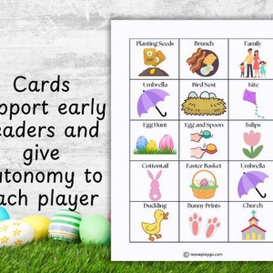 Easter Pictionary / Easter Game Printable / Easter Activities for Kids ...