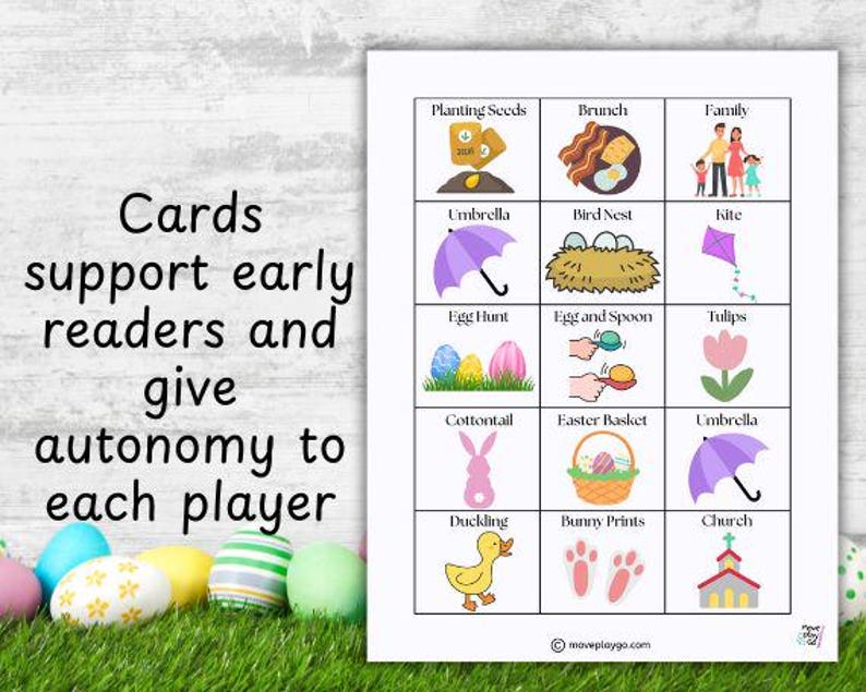 Easter Pictionary / Easter Game Printable / Easter Activities for Kids ...