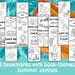 Summer Bookmarks / Printable Bookmarks for Summer Reading / Summer ...