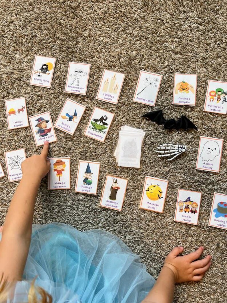 Halloween Charades, Halloween Party Games, Family Game Night, Classroom ...